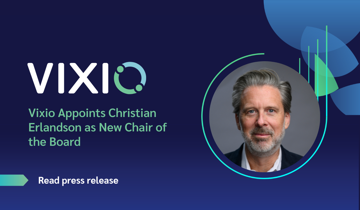 Christian Erlandson joins Vixio as Chair of the Board