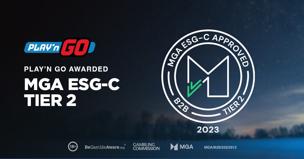 Play'n GO secures MGA ESG-C Seal