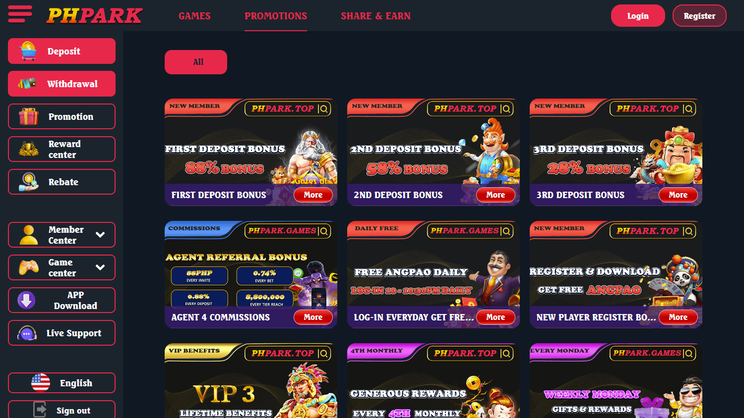 PHpark Casino Review – Expert & Player Ratings [2025]