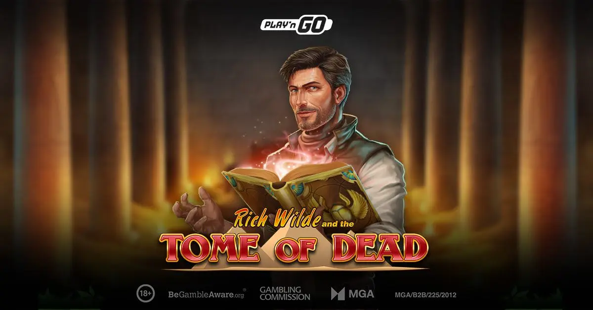 Play'n GO releases latest iconoc Rich Wilde slot with The Tome of Dead
