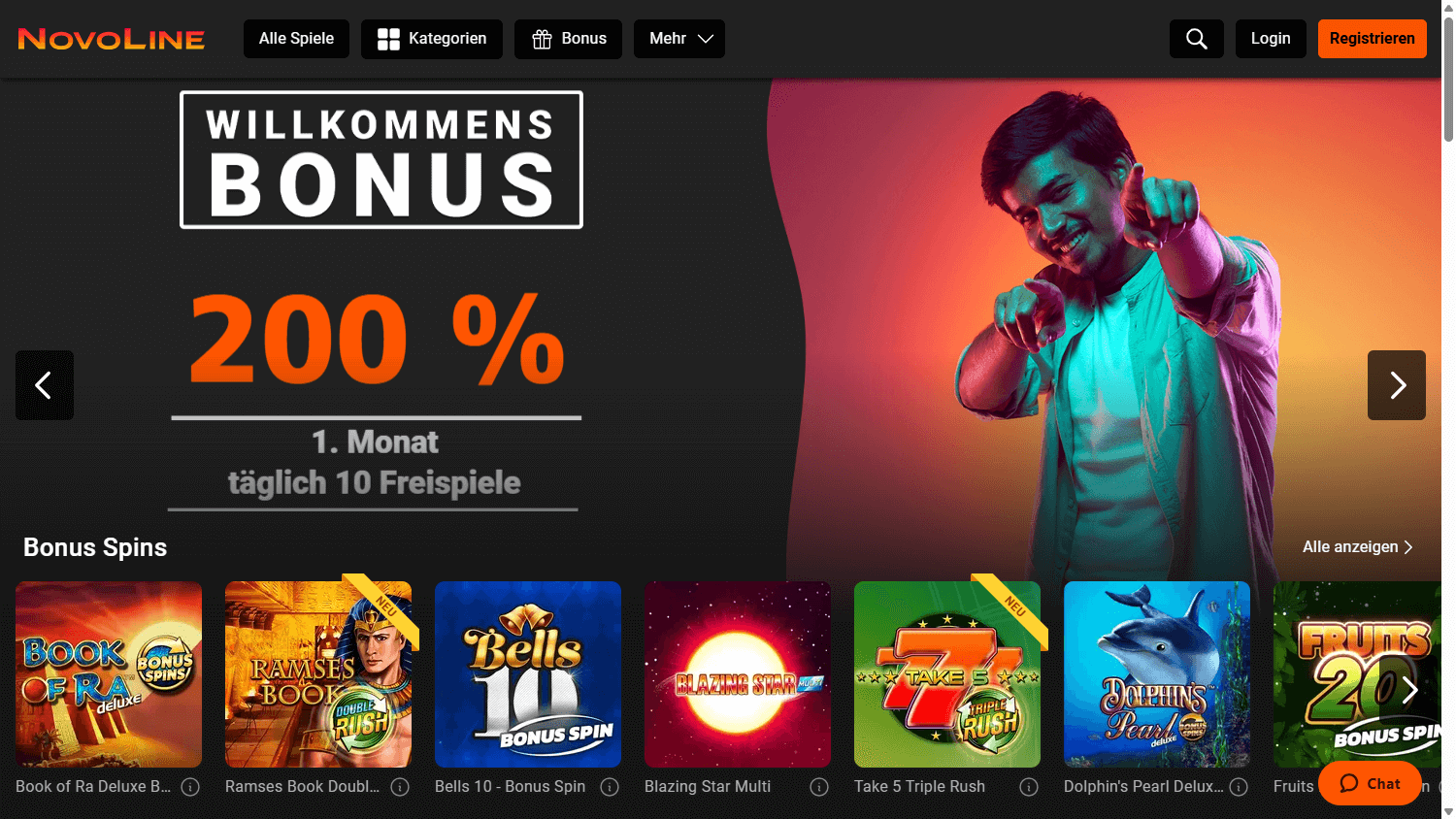 NOVOLINE Casino Review – Expert & Player Ratings [2025]