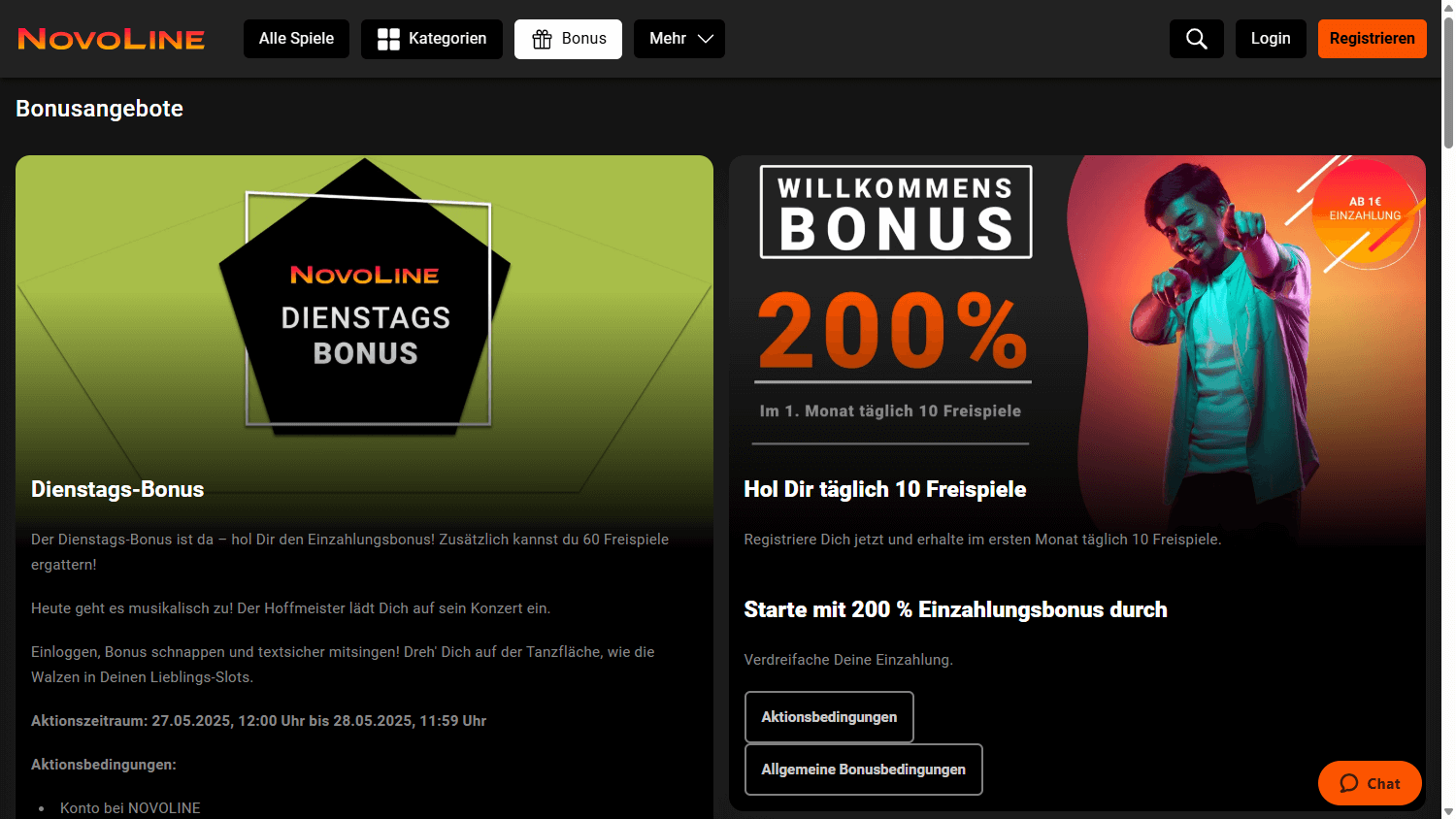 NOVOLINE Casino Review – Expert & Player Ratings [2025]