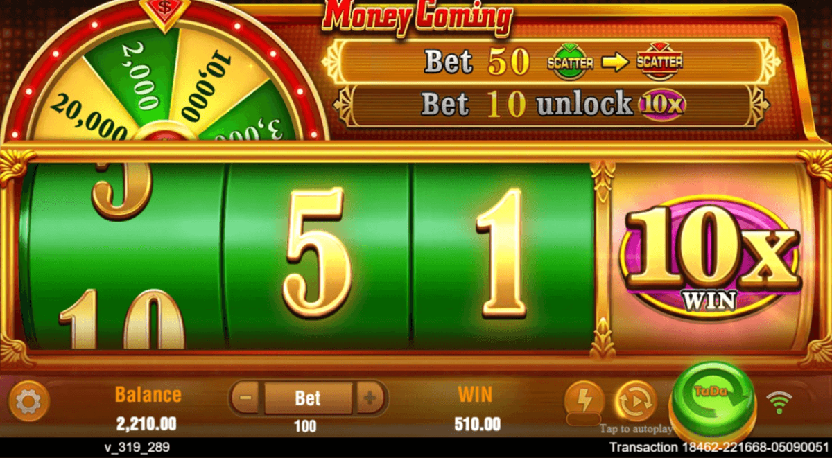Money Coming Demo Play Free Slot Game