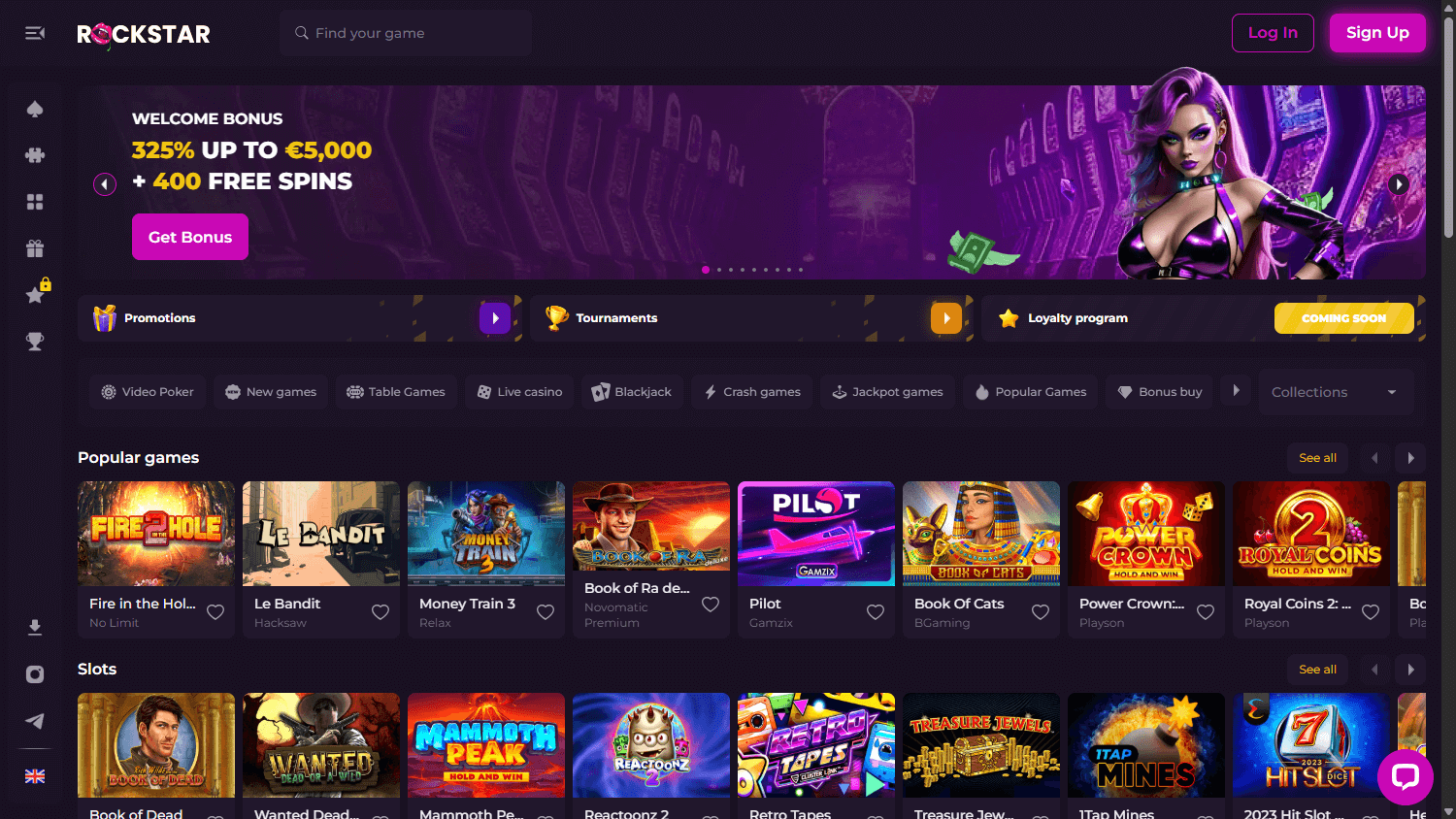 Rockstar Casino Review – Expert & Player Ratings [2025]