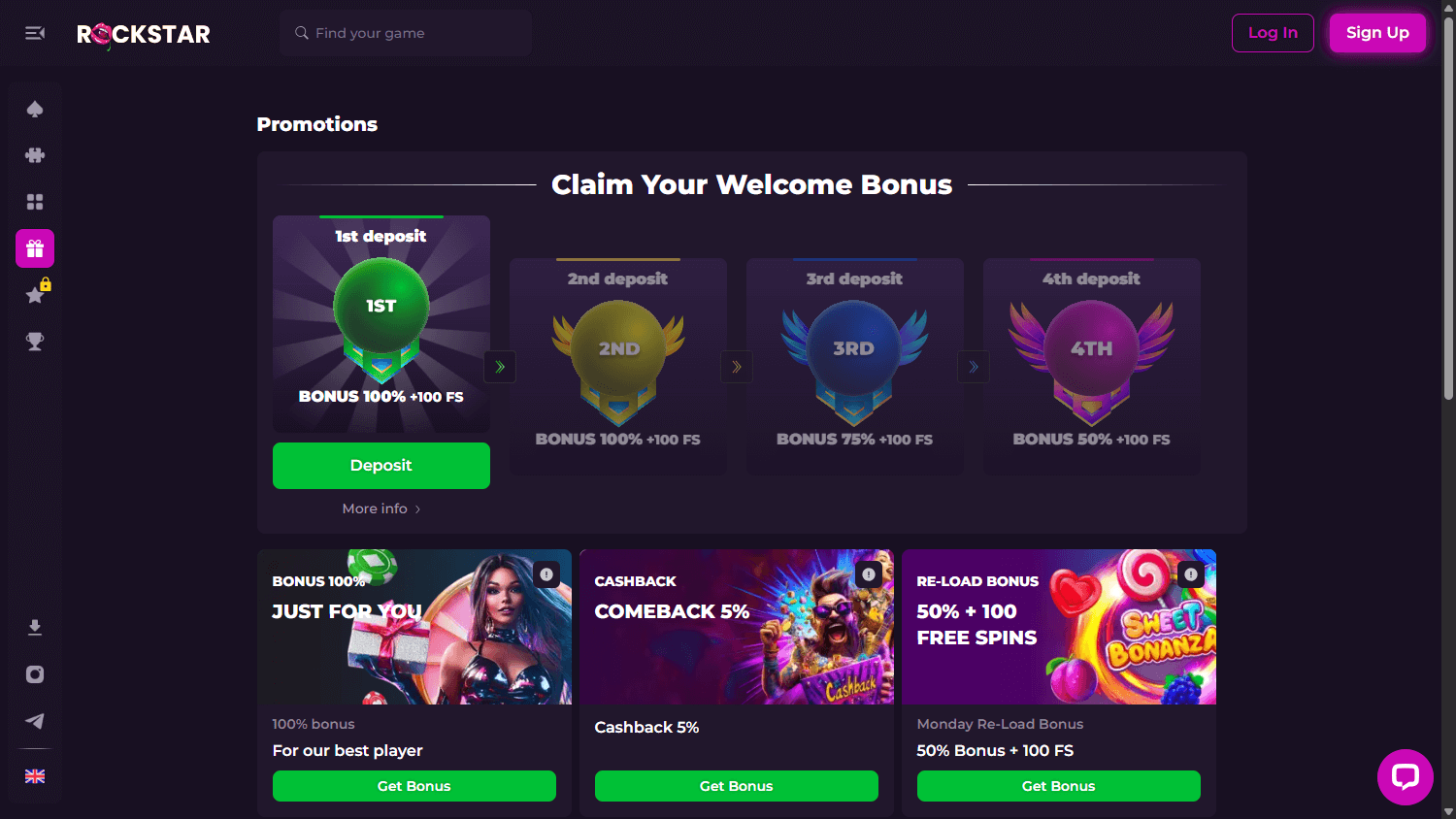 Rockstar Casino Review – Expert & Player Ratings [2025]