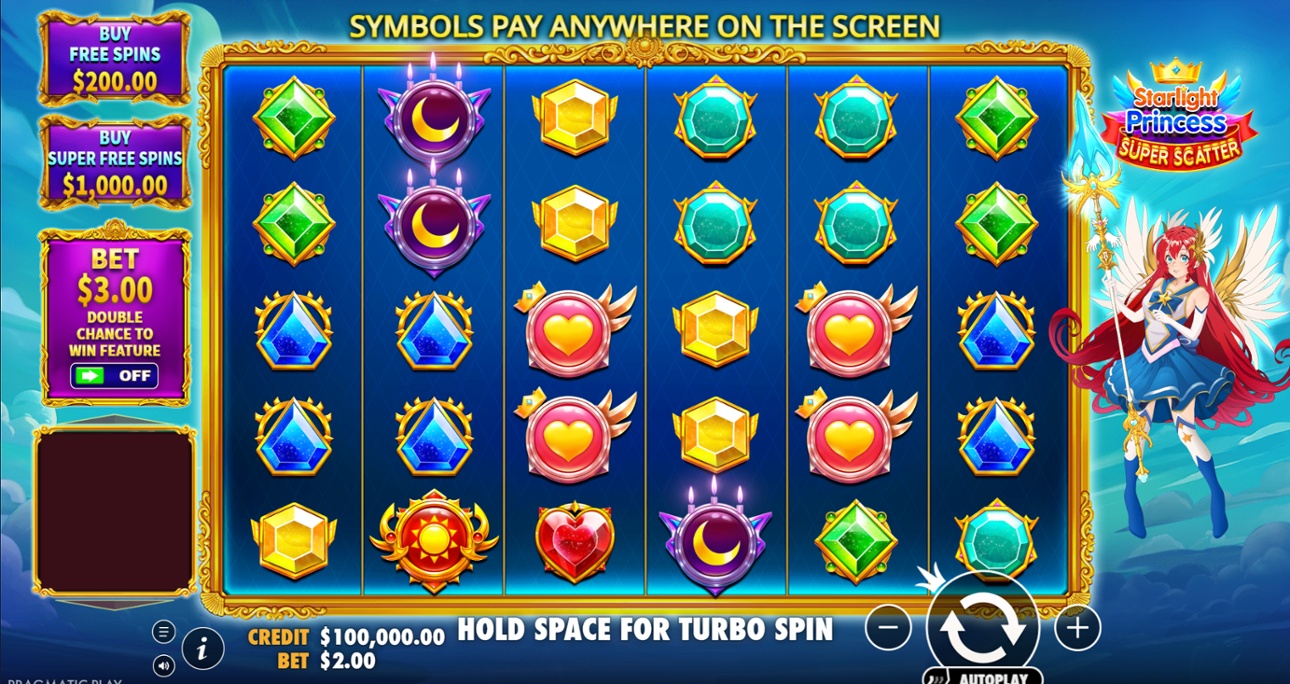 Starlight Princess Super Scatter Demo Play Free Slot Game