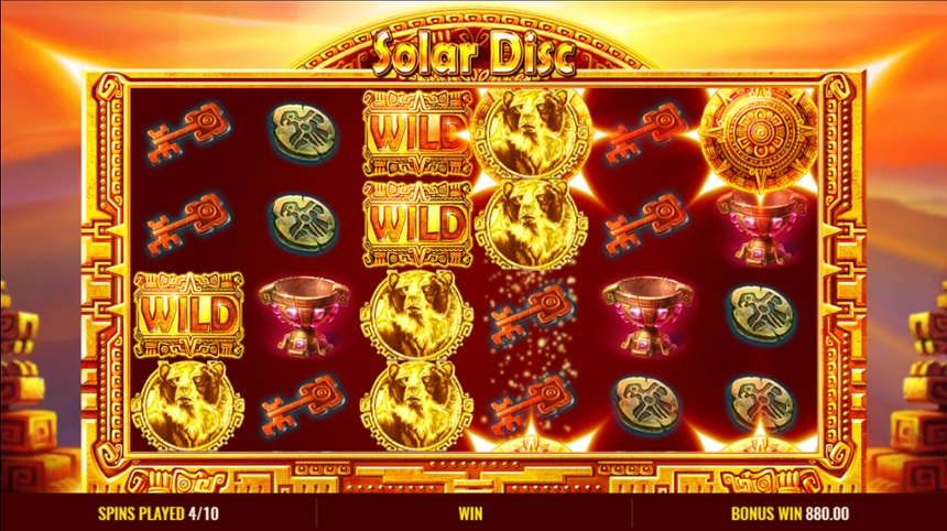 Solar Disc Free Play in Demo Mode and Game Review