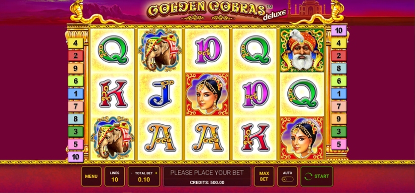Hrát automat Golden Cobras Deluxe zdarma Hrát automat Golden Cobras Deluxe zdarma