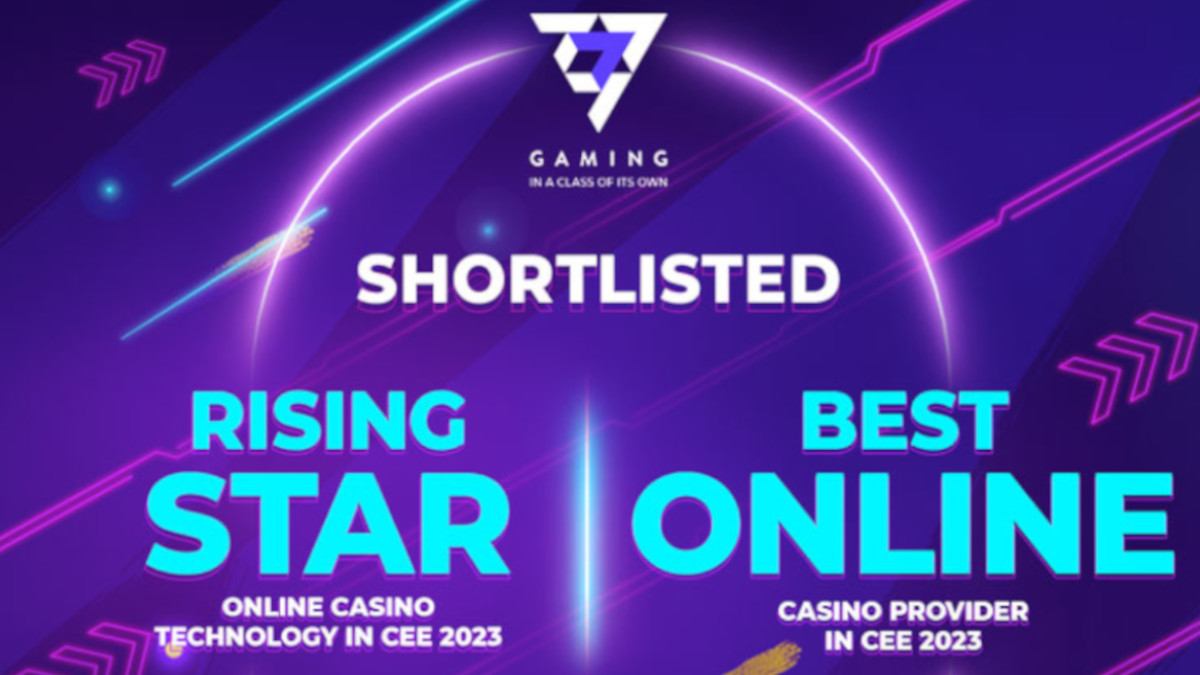 GamingTECH Awards 2023 shortlist 7777 gaming in two categories