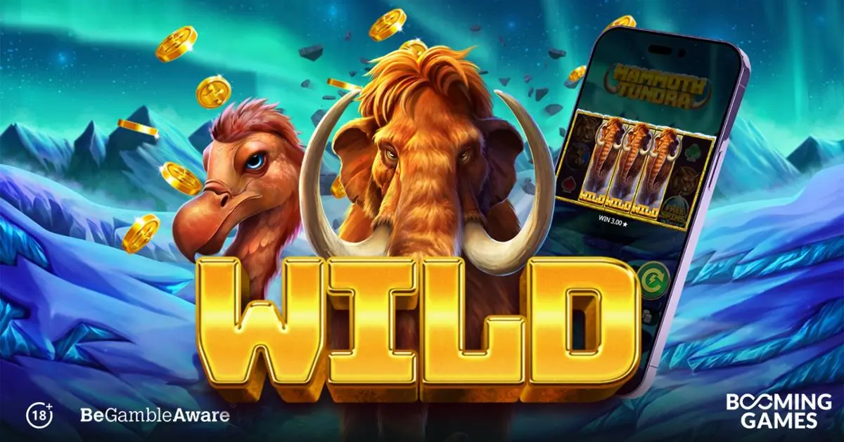 Booming Games invites you to journey into the Ice Age with Mammoth Tundra