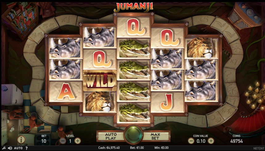 Jumanji Free Play in Demo Mode and Game Review