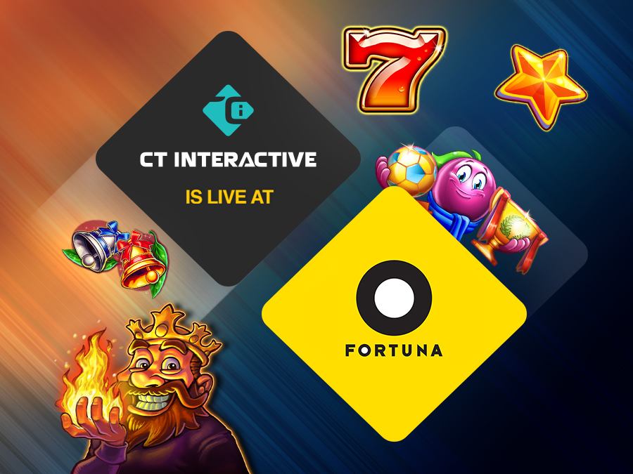Fortuna Slovakia rolls out games from CT Interactive