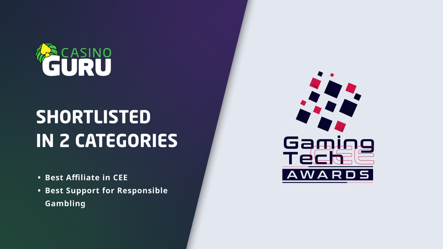 Casino Guru shortlisted for GamingTECH CEE Awards 2024 in two ...