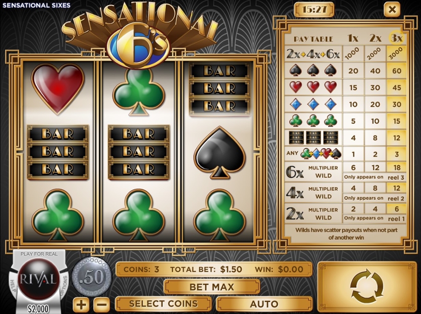 Sensational Sixes Demo Play Free Slot Game Sensational Sixes Demo Play Free Slot Game