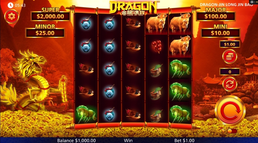 Dragon Jin Lon Lin Bao Demo Play Free Slot Game