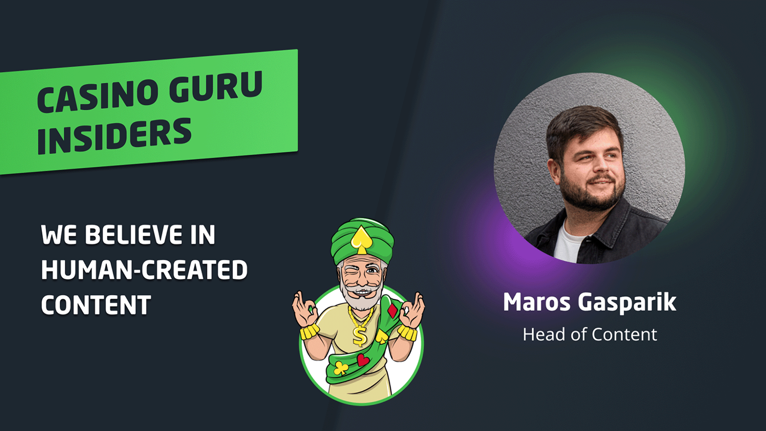 Maros Gasparik: "Most of our content is available in 17 languages"