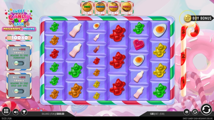 Sweet Candy Cash Megaways Delux Demo Play Free Slot Game