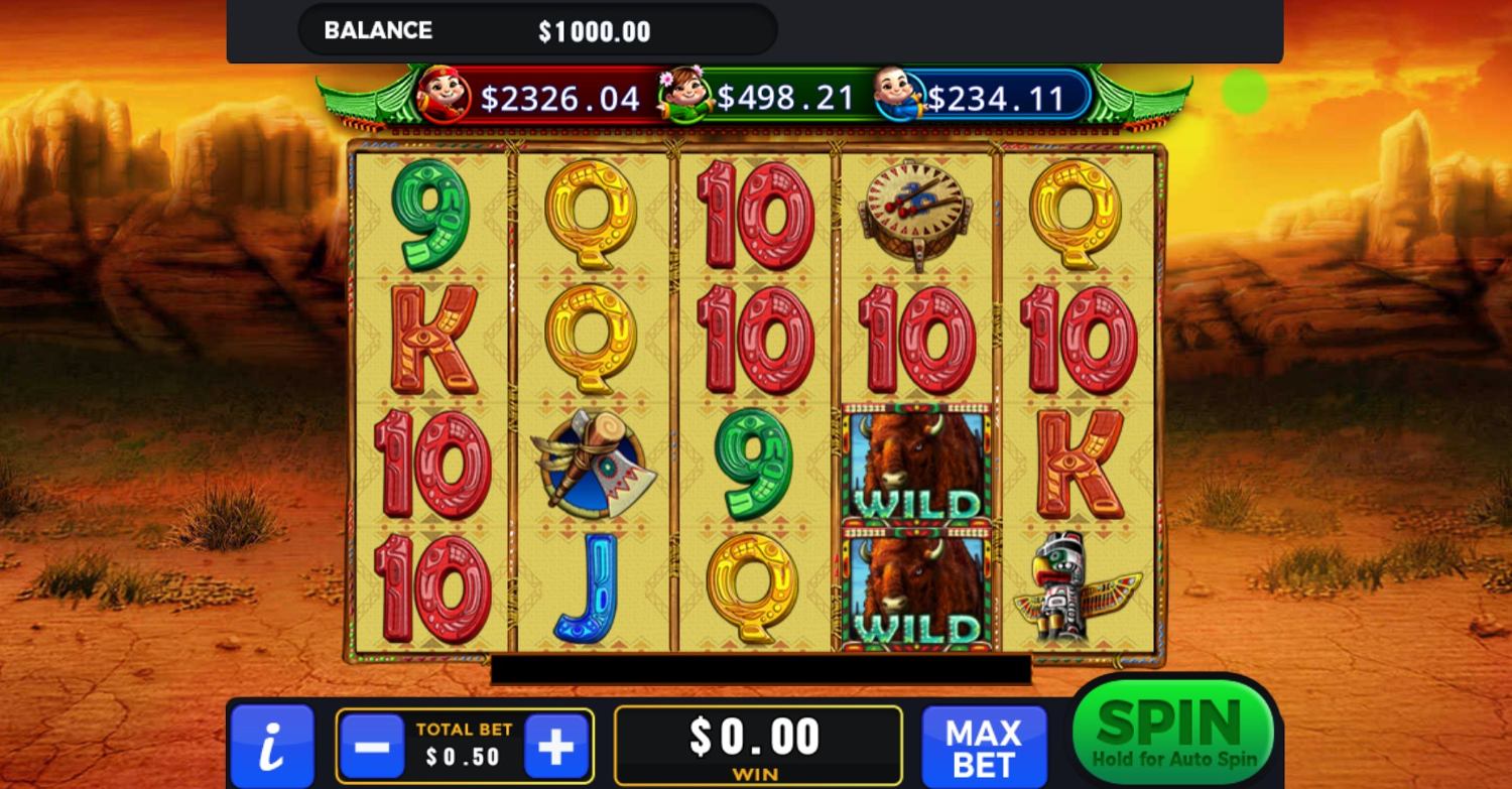 Buffalo Run Free Play in Demo Mode